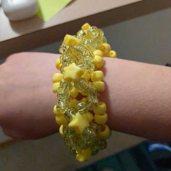 Star Kandi Cuff Bracelet - Etsy