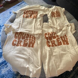 Cousin Crew Toddler Shirt Boho Retro Kids Shirt Cute - Etsy