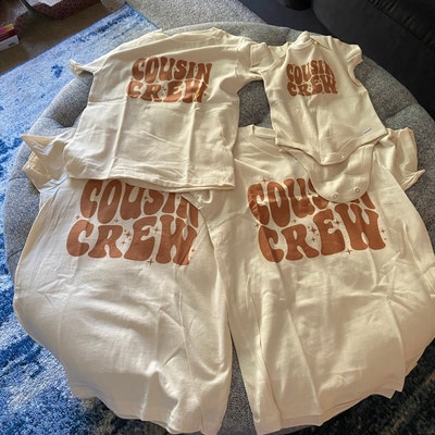 Cousin Crew Toddler Shirt Boho Retro Kids Shirt Cute - Etsy