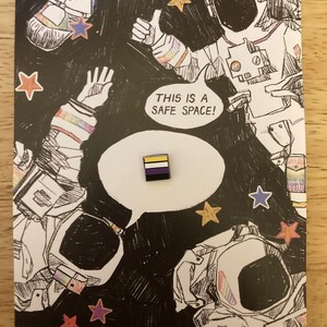 Transgender Bar Pin Subtle Trans Pride Flag Enamel Accessory | Etsy