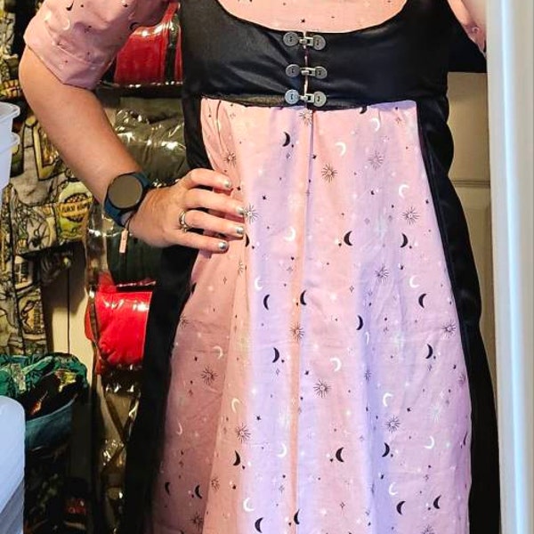 Empire / Regency Dress With Sleeveless Spencer 1805 to 1810 Sewing ...