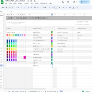 Habit Tracker Spreadsheet, Google Sheets Template, Monthly, Weekly ...
