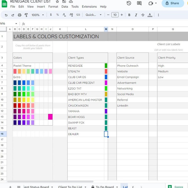 Digital Mood Tracker Spreadsheet, Google Sheets Template, Daily Mood ...