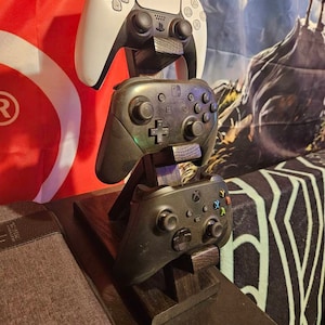 3 Tier Controller Stand wooden - Etsy