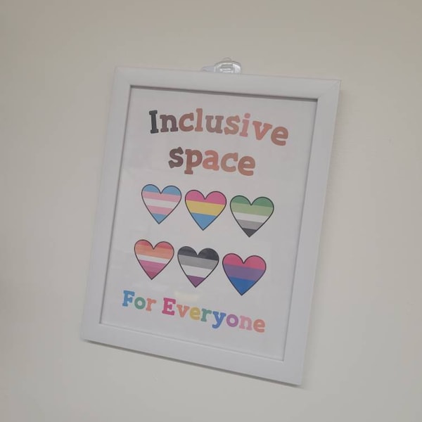 12 Inclusion Posters School Counselor Office Decor Inclusive Wall Art ...