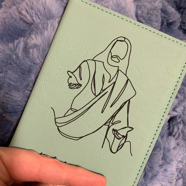 Custom Engraved Leather LDS Temple Recommend and Temple Ordinance ...