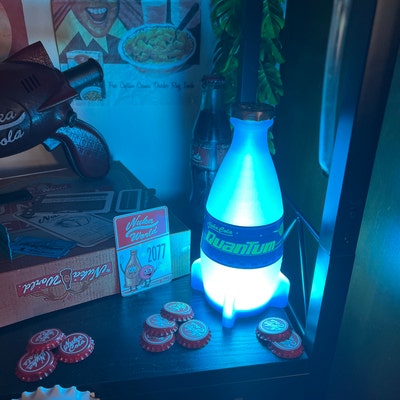 Nuka Cola Quantum Bottle Lamp Light fallout 76 - Etsy
