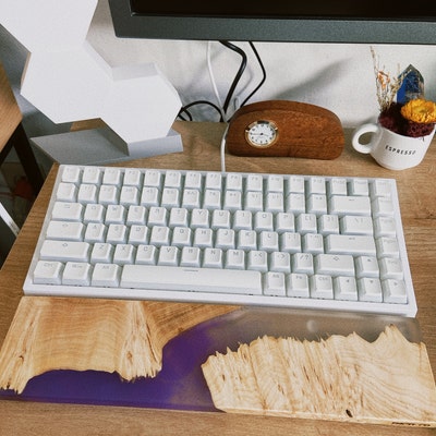 CALDERA Mechanical Keyboard Mechanical Keyboard 60% Keyboard Case Wood ...