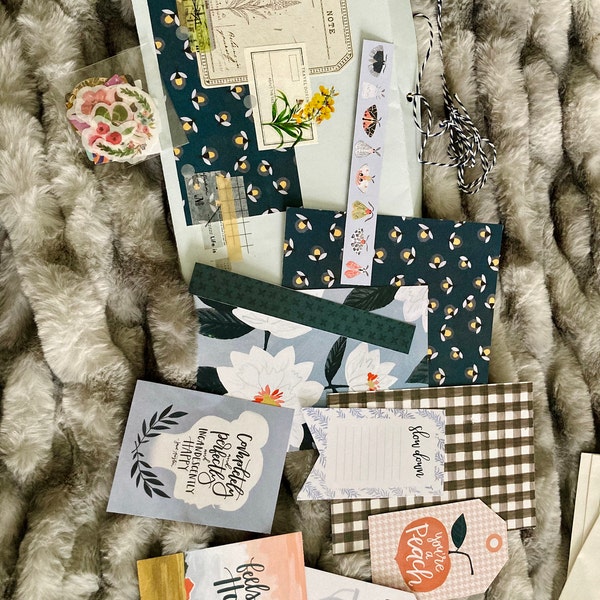 Decorated Envelopes Vintage Kraft Envelopes A7 Envelopes Mailers ...