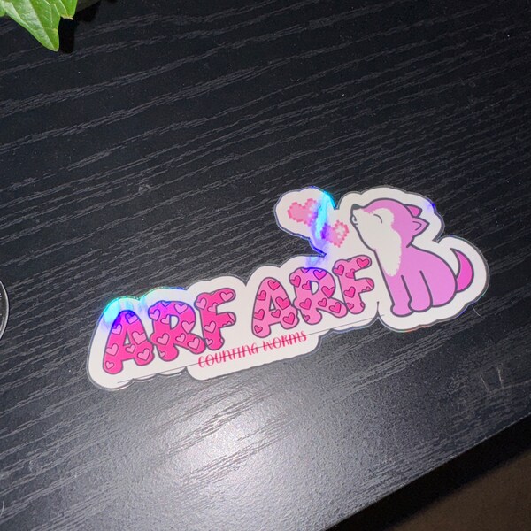 Knocked Loose Lyric Holographic Stickers- Arf Arf, Counting Worms, A ...