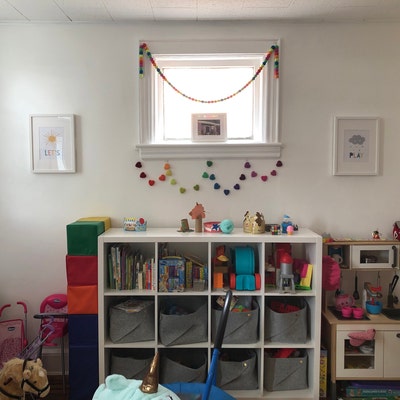 Let's Just Play Playroom Decor, Set of 3 Printable Posters, Kids Decor ...