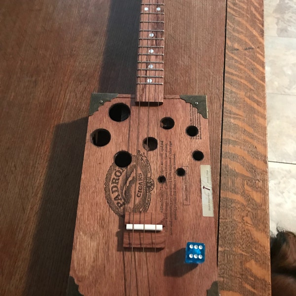 Resonator 4 String Cigar Box Guitar. Tejas Cigar Box Guitar Co. San ...