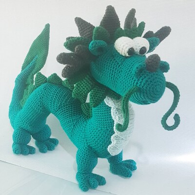 Dragon Lóng Amigurumi Crochet Pattern Chinese Dragon - Etsy