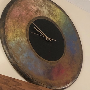 17 Wall Clock Large Wall Clock, Home Decor, Wooden Clock, Modern Wall ...