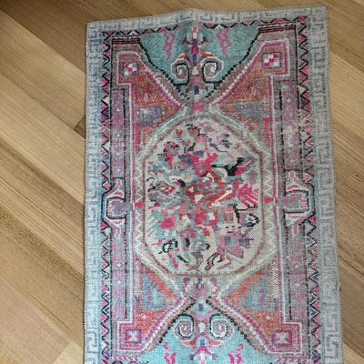 Kilim Design Rug, Ethnic Pattern Rugs, Red Rugs, Modern Rugs, Anti-slip ...