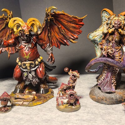 Hand Painted Froghemoth Miniature TTRPG Mini DND RPG - Etsy