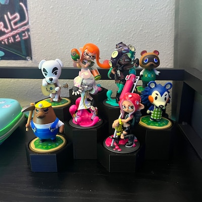 Amiibo Display Stand Modular Holds 4 per Module - Etsy