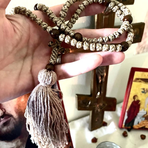 Orthodox Prayer Rope 100/150 Knots, Orthodox Komboskini, Christian ...