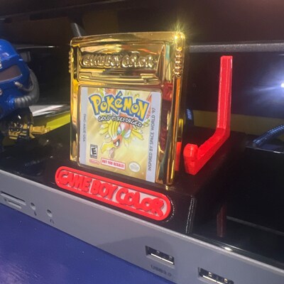 Game Boy Color 9 Game's Display/stand/holder DISPLAY ONLY customize ...
