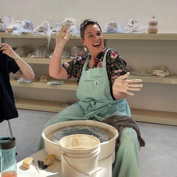 Rust Durable Cotton Canvas Pottery Apron Ceramic Apron Throwing Apron ...