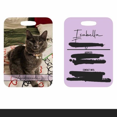 Alexa Bring Me a Treat Dog Tag for Small Dogs, Yellow Dog Tags With ...