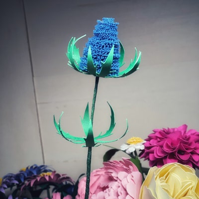 Paper Flower Sepal Template Stemming Base Leaf for Small or Rolled ...