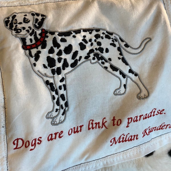 Dalmatian - Machine Embroidery Design, Dog Outline Embroidery Pattern ...