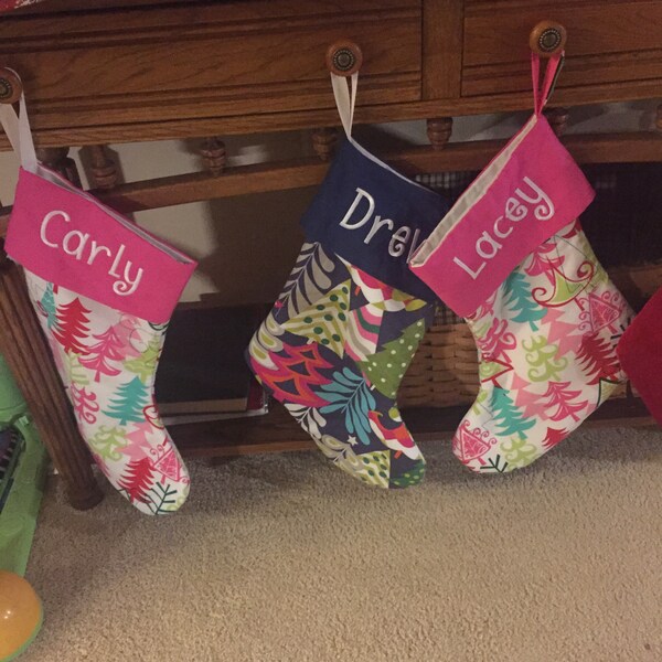 Kids Stockings Personalized, Kids Stockings Christmas, Personalized ...