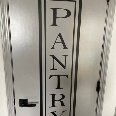 Pantry Vertical Decal Vinyl Sticker Kitchen Decor Pantry Sticker Pantry ...