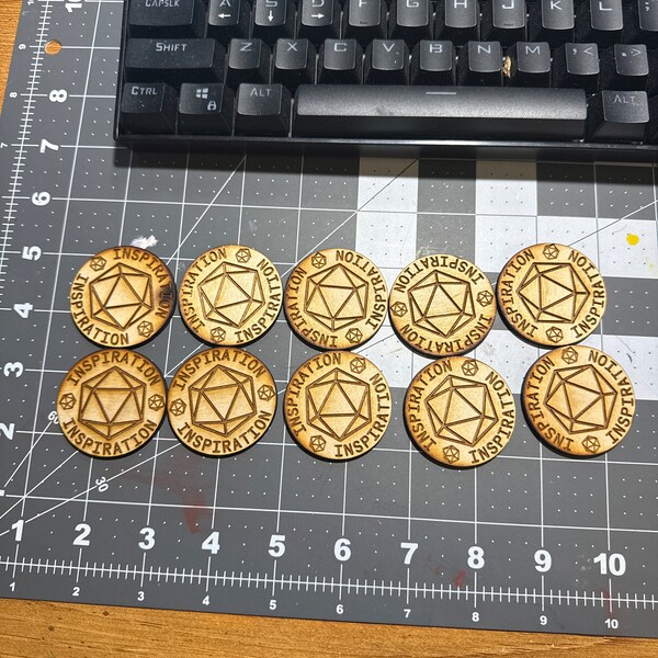D&D Token Class Booster Set / Dungeon Master Tokens / DND Class Tokens ...