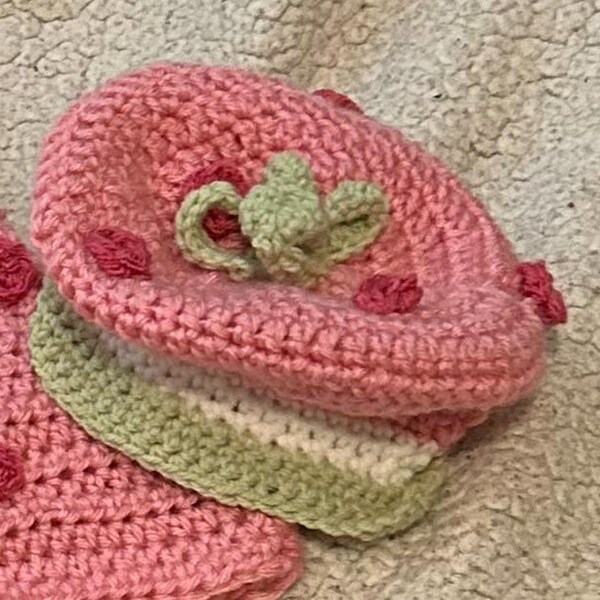 CROCHET PATTERN Watermelon Bikini Baby Set Crochet Baby Bikini Crochet ...
