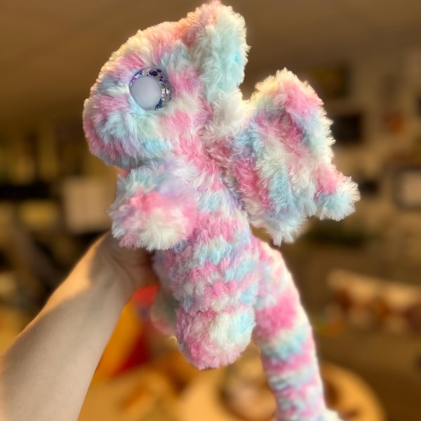 PLUSHIE Version - Nova the Fury Dragon PDF Crochet Pattern - Etsy