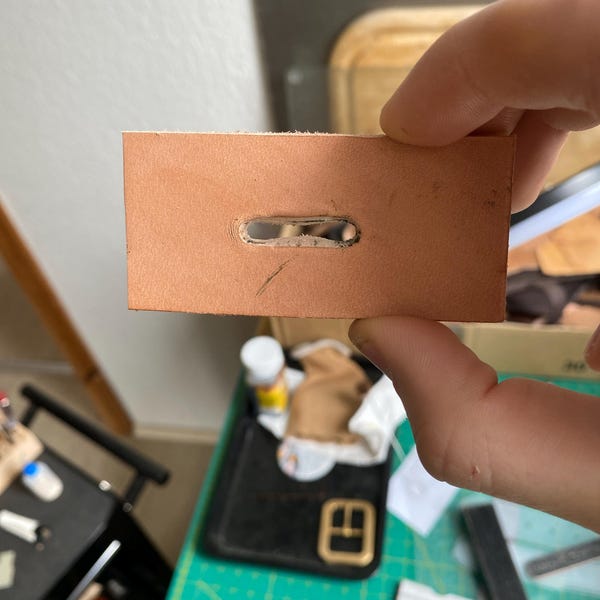 100% Leather Stamp Tool Leather Tag Cutter Leather Cutting Die Leather ...