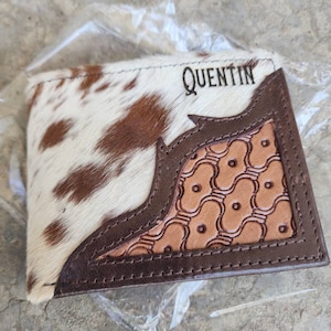 Hand Tooled Leather Hair Clip Western Claw Clip Western Hair ...