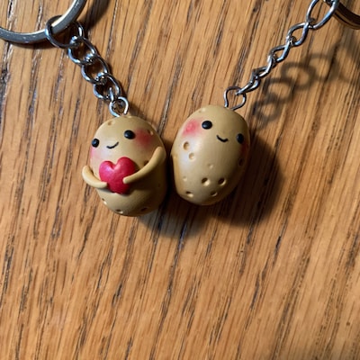 Kawaii Marshmallow BFF Keychain Miniature Food Keychains Fake - Etsy