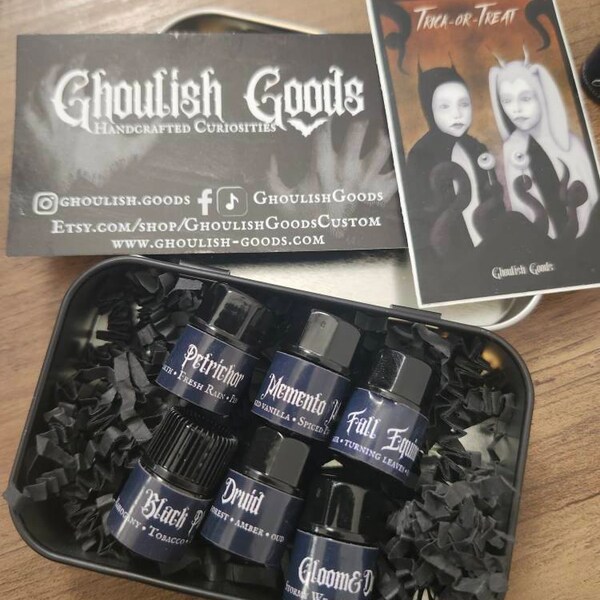 VAMPIRE BLOOD Goth Perfume Oil Alternative Unique Fragrance Mahogany ...