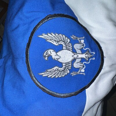 Over Mask Fencing Hood SCA Fencing or Cut and Thrust Hood, Cotton/poly ...