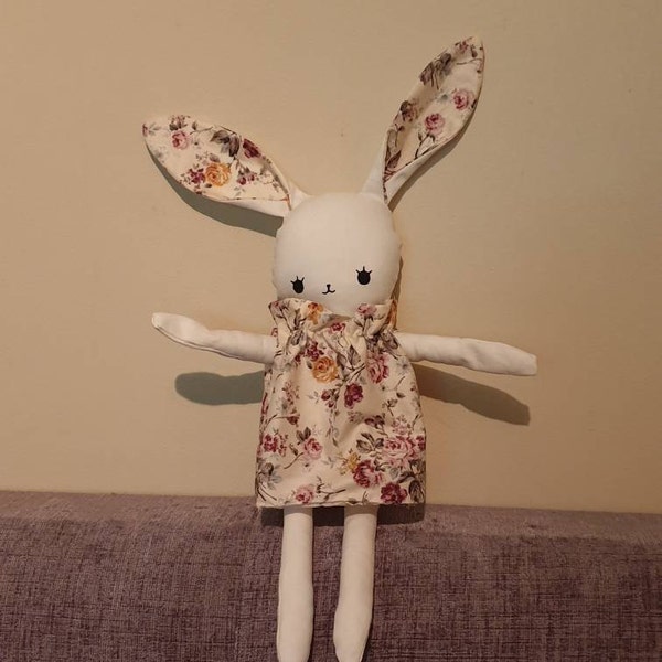 Fabric Bunnies With Clothes Pattern and Instructions (english) - Etsy