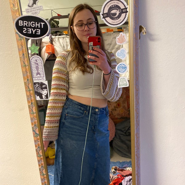 The Celestial Top and Sleeves PATTERN | Crochet Sleeves and Top Pattern ...