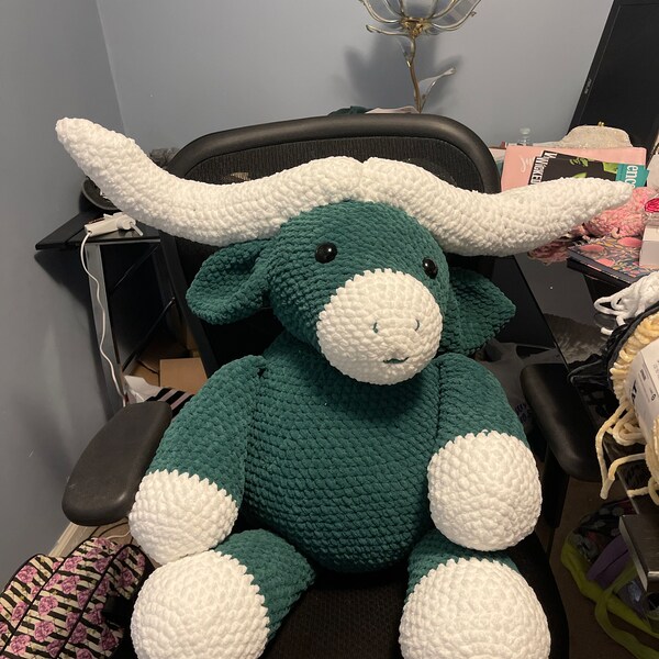 Amigurumi Crochet Pattern Water Buffalo PDF Tutorial: Bo the Water ...