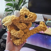 Diddy Dex the Palm Sized Snuggler Dragon Crochet Pattern Amigurumi ...