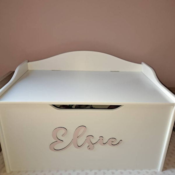 Wooden TOY BOX Name Sign - Personalised Toy Box Sign - Etsy UK