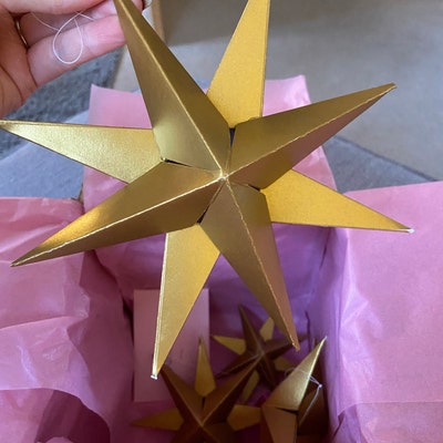 Pastel Origami Stars. Star Room Decor. Pastel Paper Stars. Nursery ...