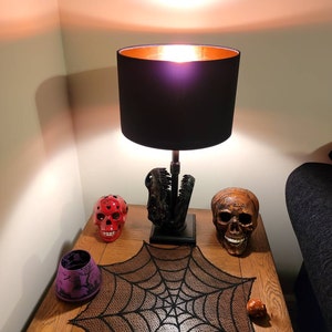 Skeleton Floor Lamp Gothic Home Decor Handmade by the - Etsy UK
