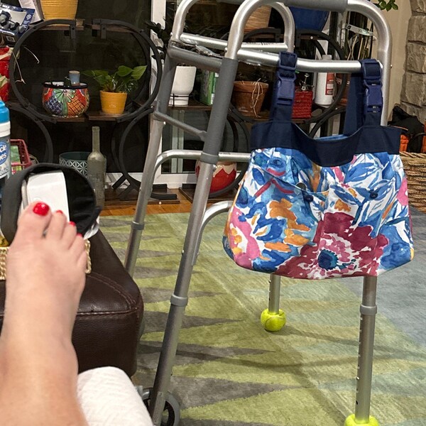Powerchair Bag, Wheelchair Purse. Walker Organizer, Wheel Chair ...