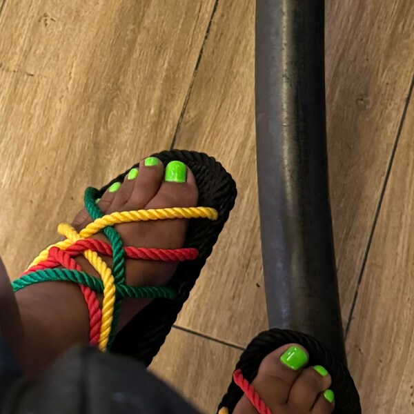 Handmade Rope Sandals - 2 Pair Savings Bundle - Mix and Match - Mens ...