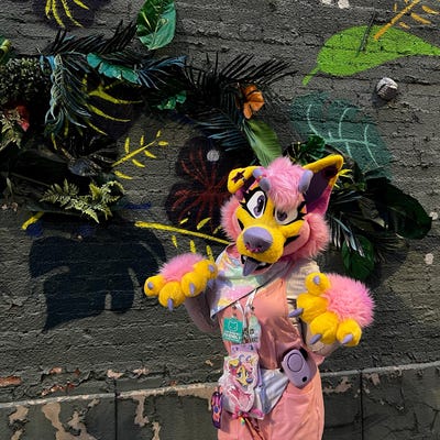 Green Snowflakes Fursuit Bandana - Etsy