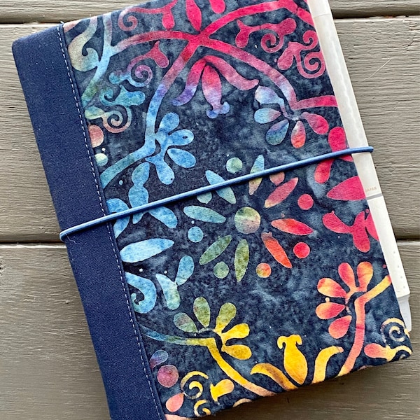 Notebook Cover Sewing Pattern, With Free Book Cover Tutorial For Any 