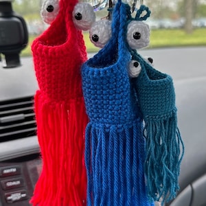 CROCHET PATTERN Hanging Sloth, Crochet Mini Sloth Pattern, Crochet Car ...