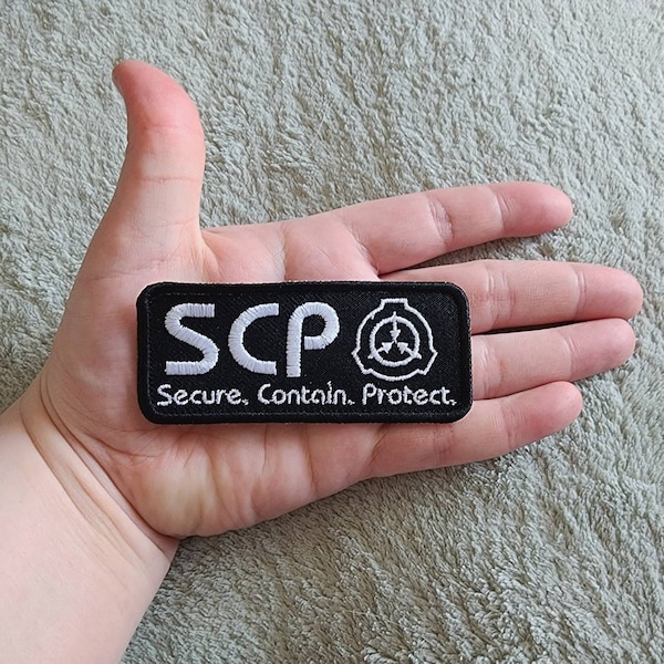 SCP Foundation Patch 3.25 Inch (~7.9cm) - Etsy